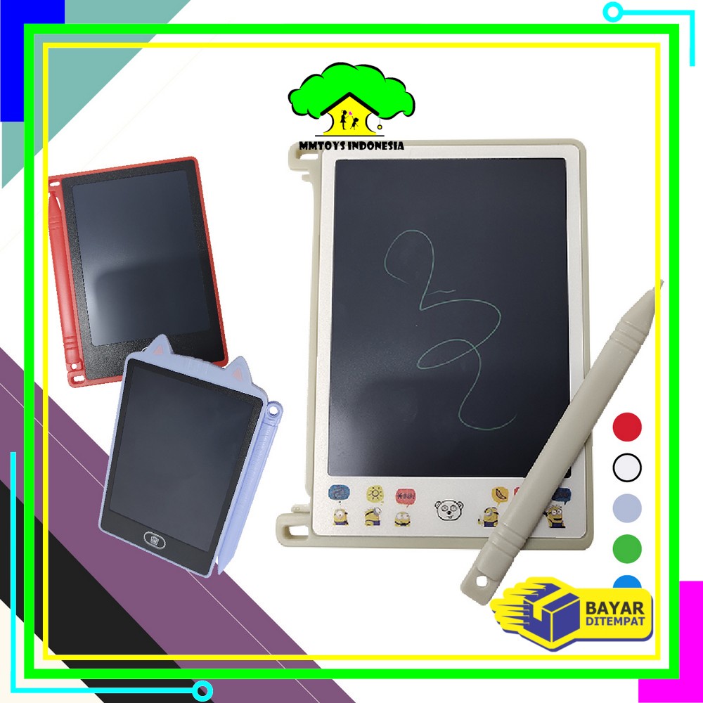 Jual MI-M298 LCD Writing Tablet 8.5inch Mainan Papan Tulis Hapus Board ...
