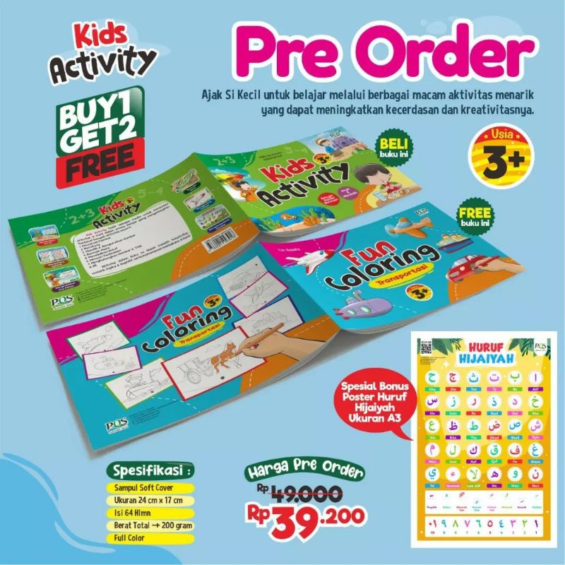 Jual BUKU KIDS ACTIVITY | Shopee Indonesia