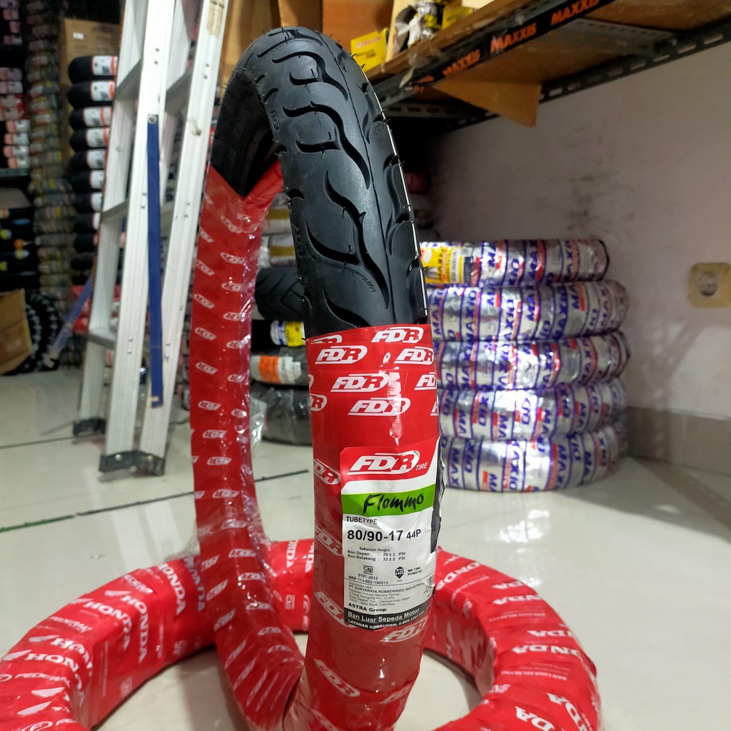 Jual Ban Motor Ring 17 FDR FLEMMO 80/90-17 Bukan Tubeles (Tube Type) | Shopee Indonesia