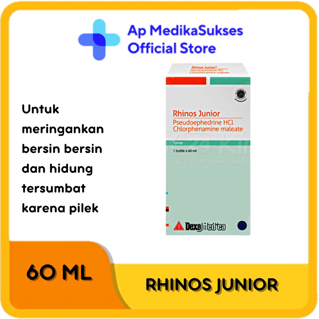 Jual Rhinos Junior Sirup 60 ml | Shopee Indonesia