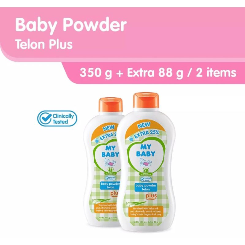 Jual My Baby Powder 350g+88g / 125g | Shopee Indonesia