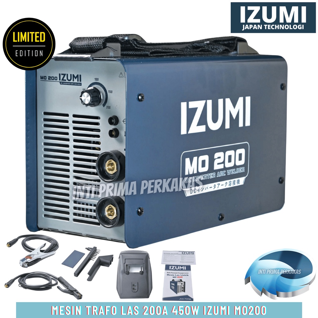 Jual MESIN LAS INVERTER 450 WATT IZUMI MO 200 / TRAFO LAS IZUMI MO-200 ...