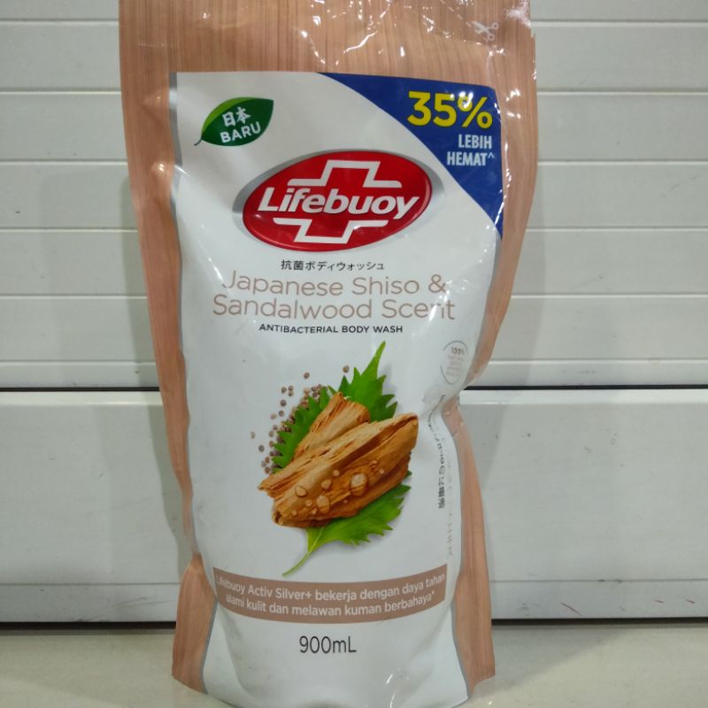 Jual Lifebuoy body wash Japanese Shiso & Sendalwood Scent 900ml ...