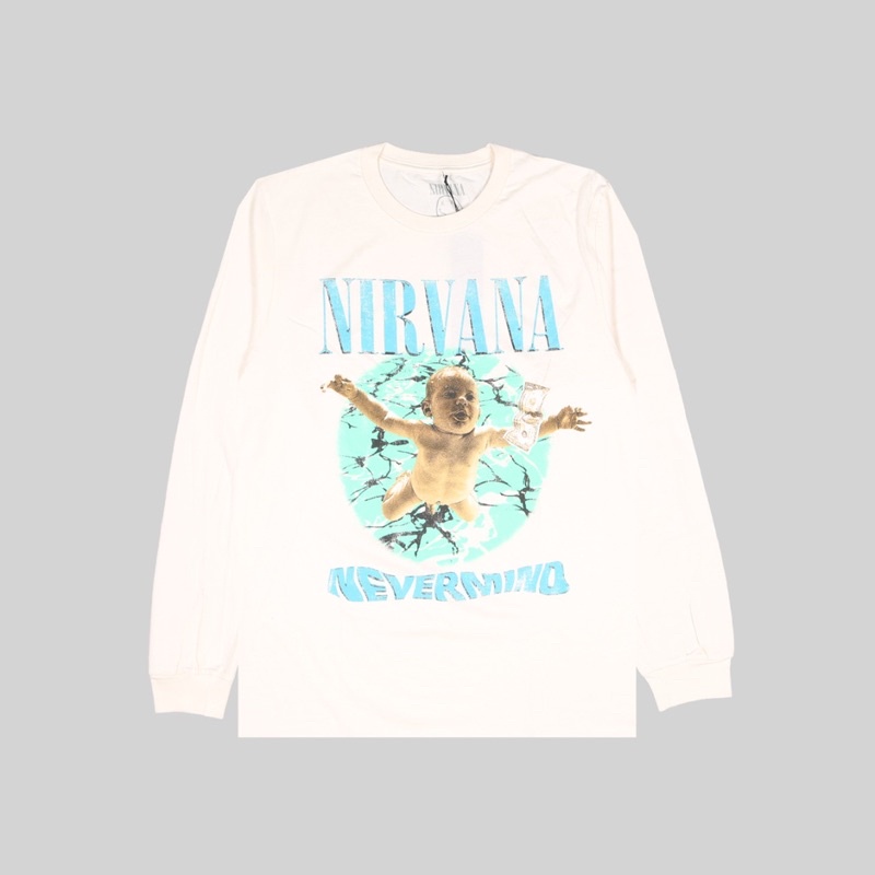 Jual LS NIRVANA - NEVERMIND ‘91 ( ROCK MERCH ) | Shopee Indonesia