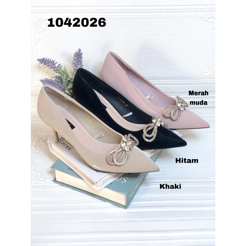 Jual Genny Sepatu Heels 7 cm Wanita (1042026) | Shopee Indonesia