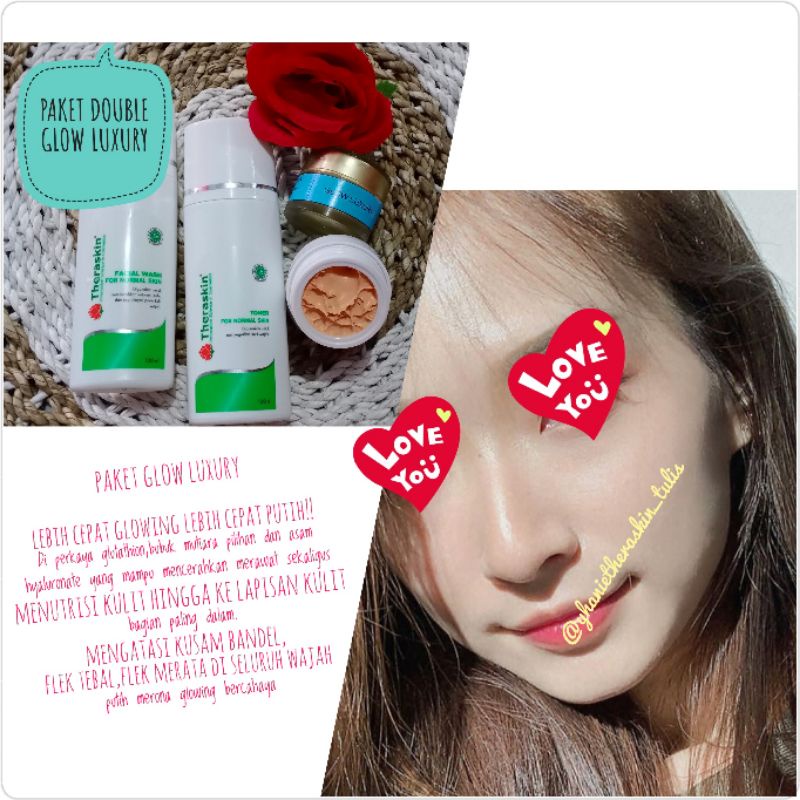 Jual PAKET DOUBLE GLOW LUXURY ( KULIT BADAK) | Shopee Indonesia