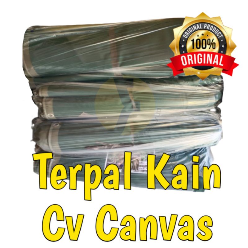Jual Tenda Terpal Kain Kanvas Kain CV Canvas Terpal Tentara TNI ...