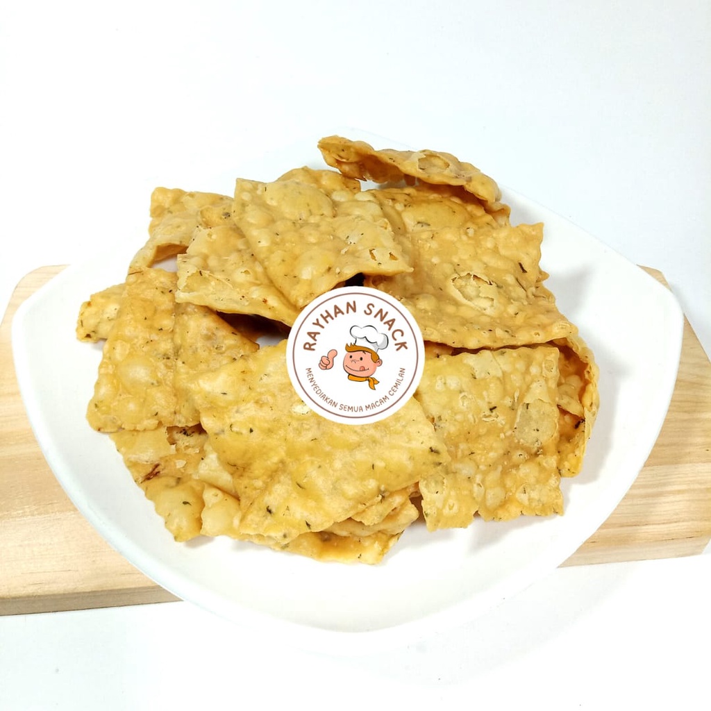 Jual Keripik Bawang 1kg / Keripik Pangsit / Keripik Bawang Gurih ...