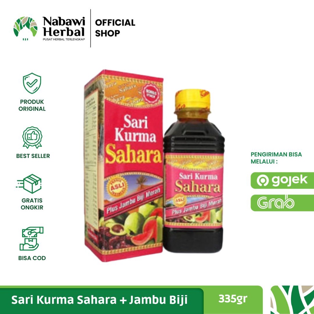 Jual SAHARA - Sari Kurma Sahara Plus Jambu Biji Merah 330gr | Shopee Indonesia
