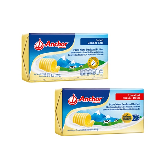 Jual Anchor Pats Salted / Unsalted Butter- 227 gr | Shopee Indonesia Jual Anchor Pats Salted / Unsalted Butter- 227 gr | Shopee Indonesia