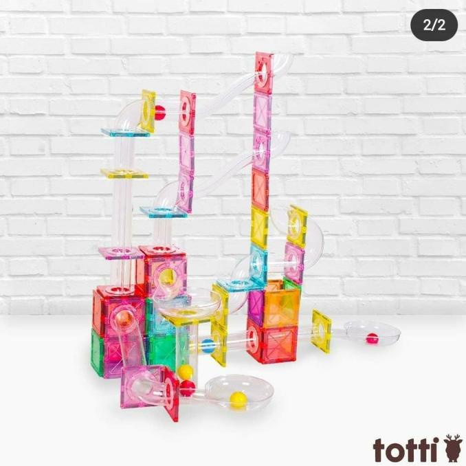 Jual Harga Murah Tinkermags Ball Run Magnetic/Magnetic Ball Run ...