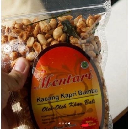 Jual KACANG KAPRI BUMBU DAUN JERUK MENTARI 250GR ASLI KHAS BALI HALAL ...