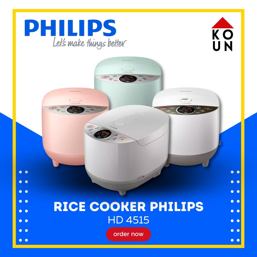 Jual (COD READY) MAGIC COM / RICE COOKER PHILIPS DIGITAL RICE COOKER ...