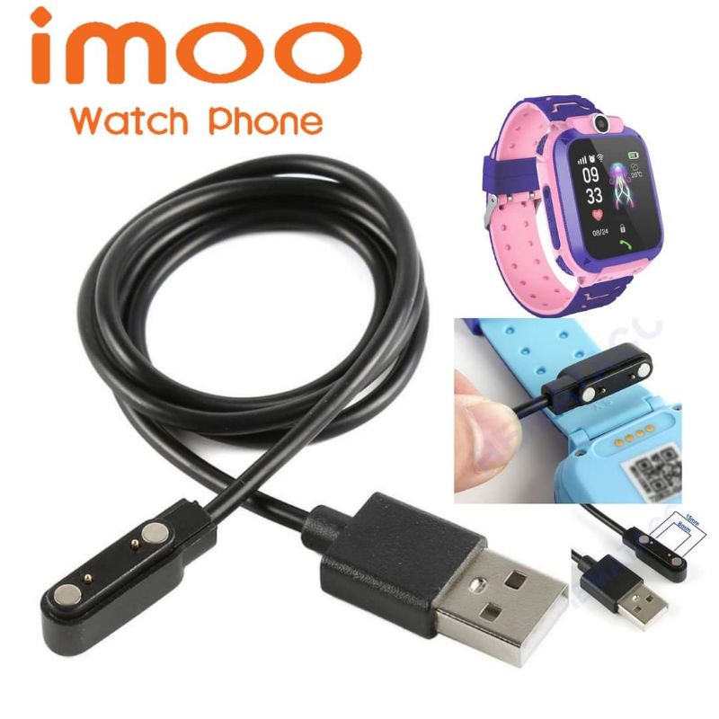 Jual KABEL MAGNETIC SMARTWATCH IMO IMOO CABLE CAS CHARGER | Shopee ...