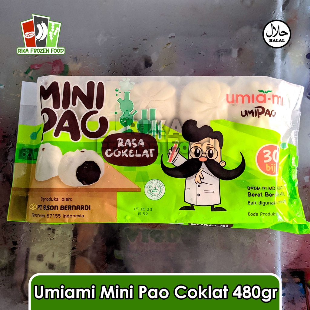 Jual Umiami Mini Pao Coklat isi 30 Pcs 480gr | Shopee Indonesia