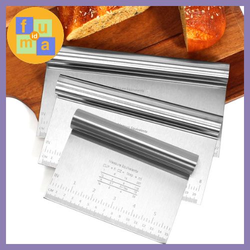 Jual Scraper Stainless / Scrap Adonan / Cutter Pisau Bakery Cake ...