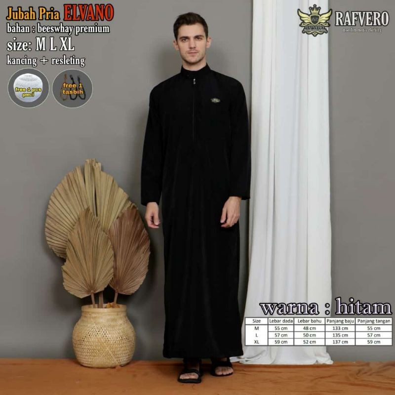 Jual Gamis Pria - Jubah Pria Elvano - Jubah Pria Gamis Muslim Pria - Jubah pria Terbaru - Jubah ...