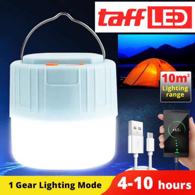 Jual TaffLED Lampu LED Camping Lantern 5 Modes Waterproof 1200mAh - 511 ...