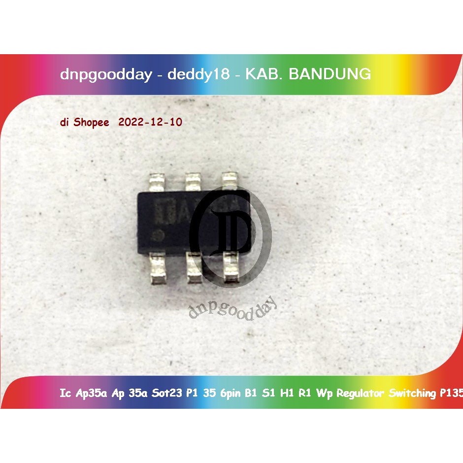 Jual Ic Ap35a Ap 35a Sot23 P1 35 6pin B1 S1 H1 R1 Wp Regulator ...