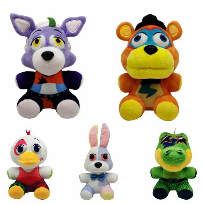 Jual Boneka Fnaf Five Nights At Freddy 'S Security Breach Bahan Plush ...