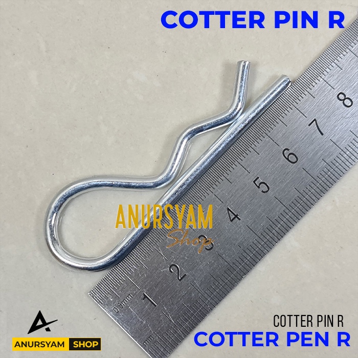 Jual Cotter Pin Klip Kuncian / Cotter Pin R Baja Galvanis / Klip Pen R ...