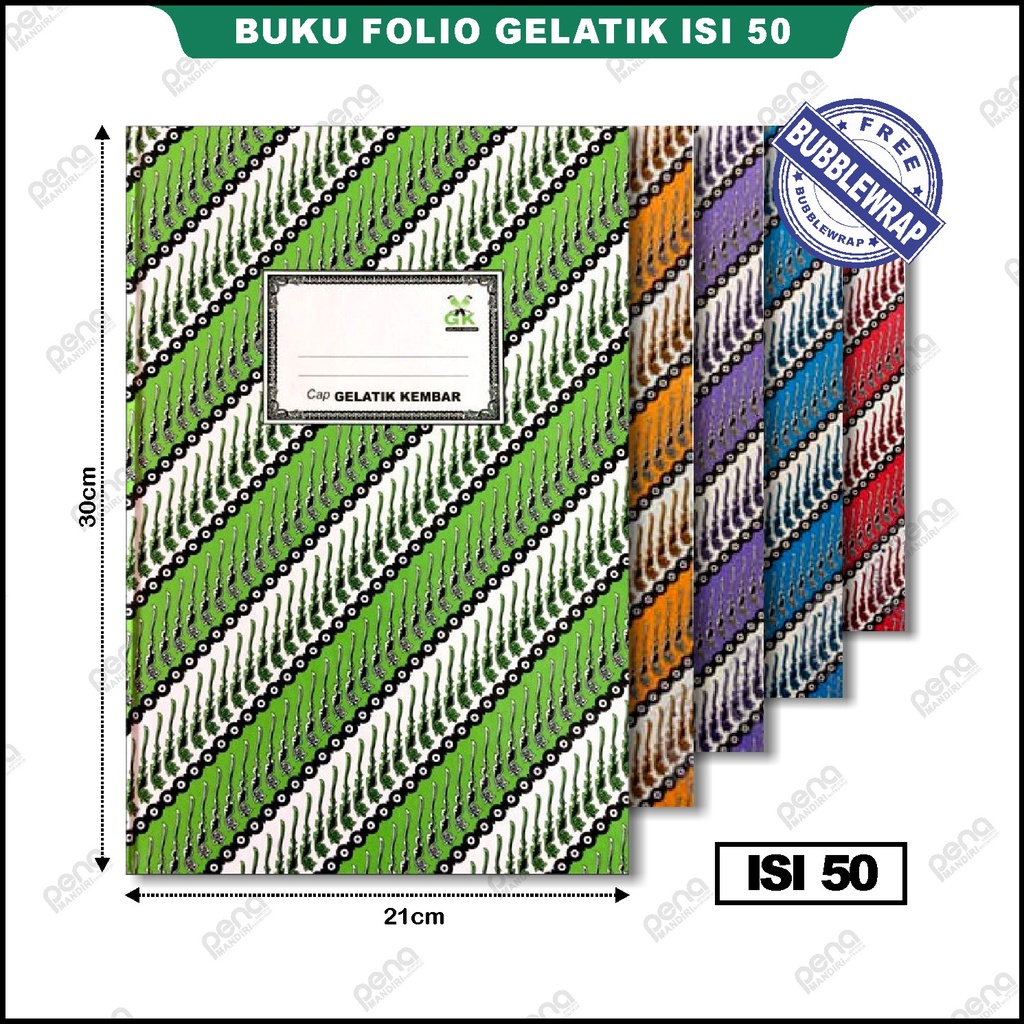 Jual Buku Batik Besar 50 Gelatik Kembar Folio HC | Shopee Indonesia