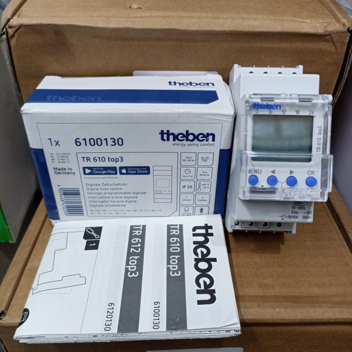 Jual Penghemat Listrik Timer Theben Digital Tr 610 Top3 | Shopee Indonesia