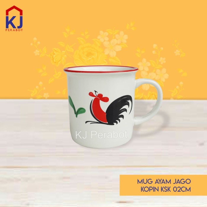 Jual Mug Ayam Jago Kopin #Original | Shopee Indonesia