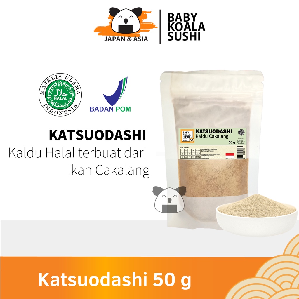 Jual KATSUO DASHI Katsuodashi Kaldu Ikan Cakalang 50 g Halal│Bonito ...