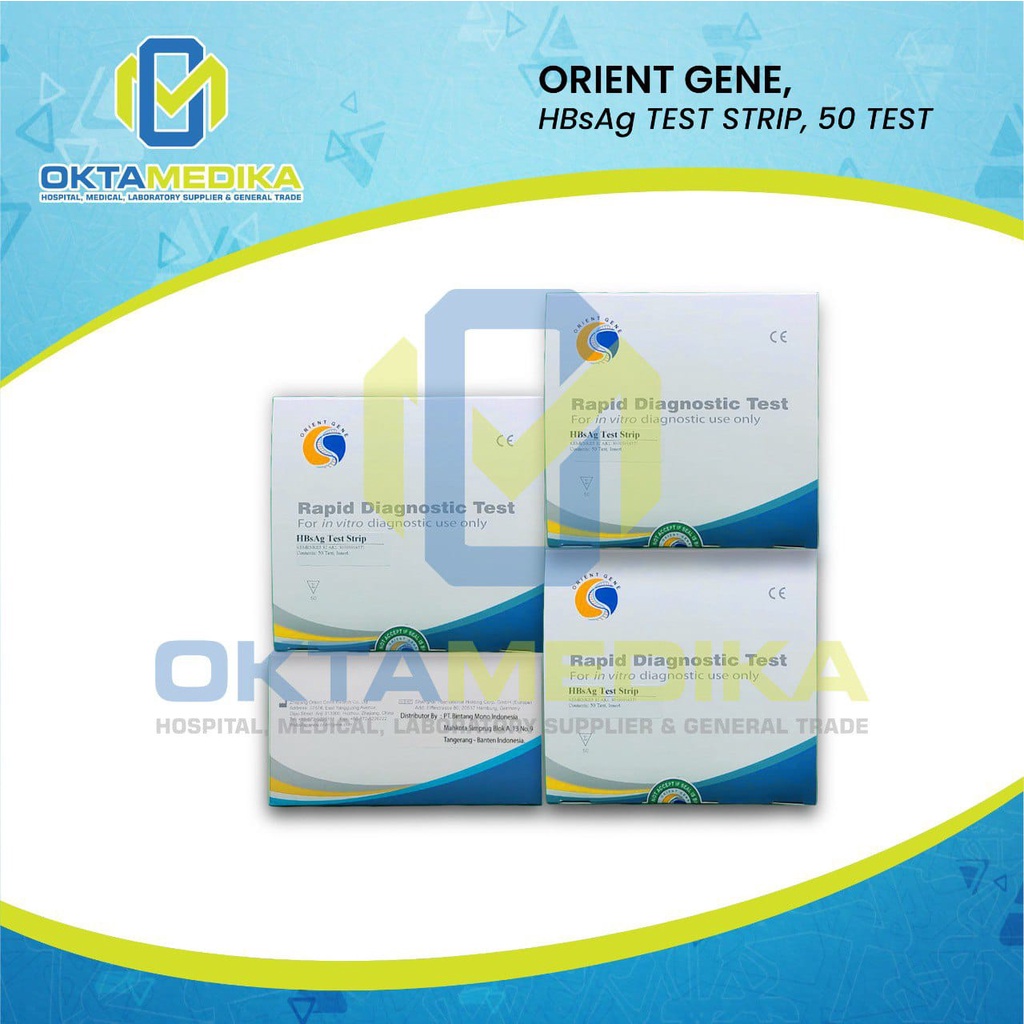 Jual ORIENT GENE-HBsAG TEST STRIP 50 TEST | Shopee Indonesia