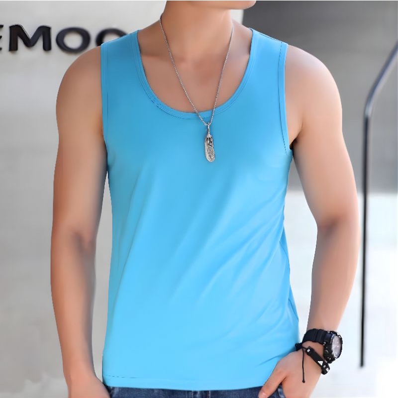 Jual SINGLET PRIA COTTON COMBED POLOS KAOS SINGLET PRIA DEWASA KAOS ...
