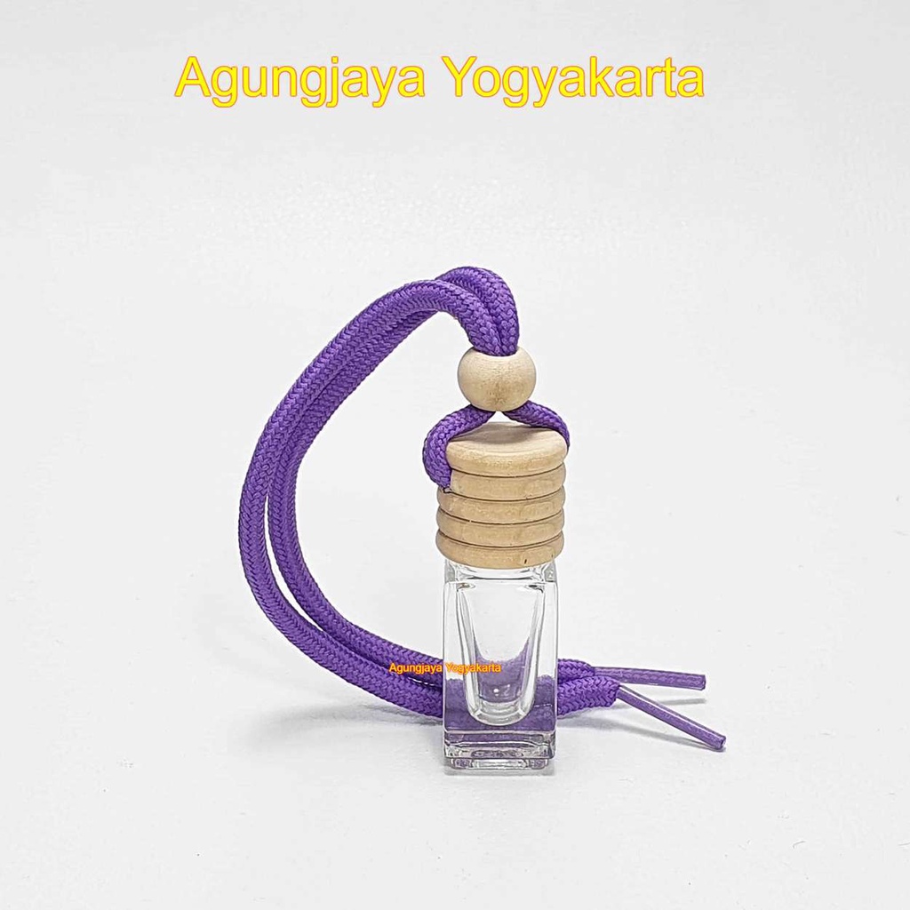 Jual Botol Parfum Tali 4 ml Tabung Rectangular / Botol Gantung / Botol ...