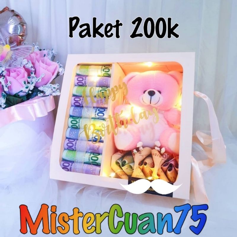 Jual Box Hampers/Box Hadiah/Souvenir/Boneka berUang | Shopee Indonesia