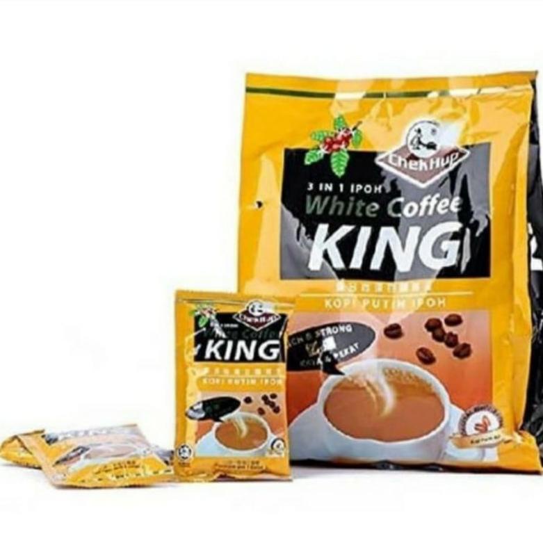 Jual [KODE 7VK79] Chek hup king ipoh white coffee 3 in 1 ed terpanjang isi 12 sachet | Shopee ...