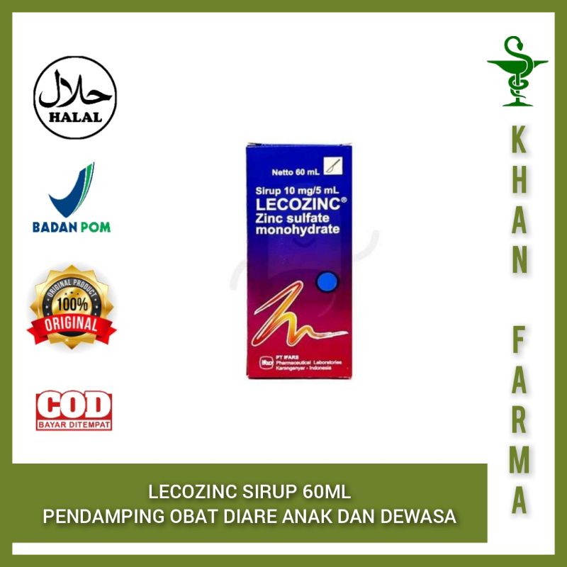 Jual LECOZINC SIRUP LEKOZINK SIRUP UNTUK PENDAMPING UNTUK DIARE ANAK ...