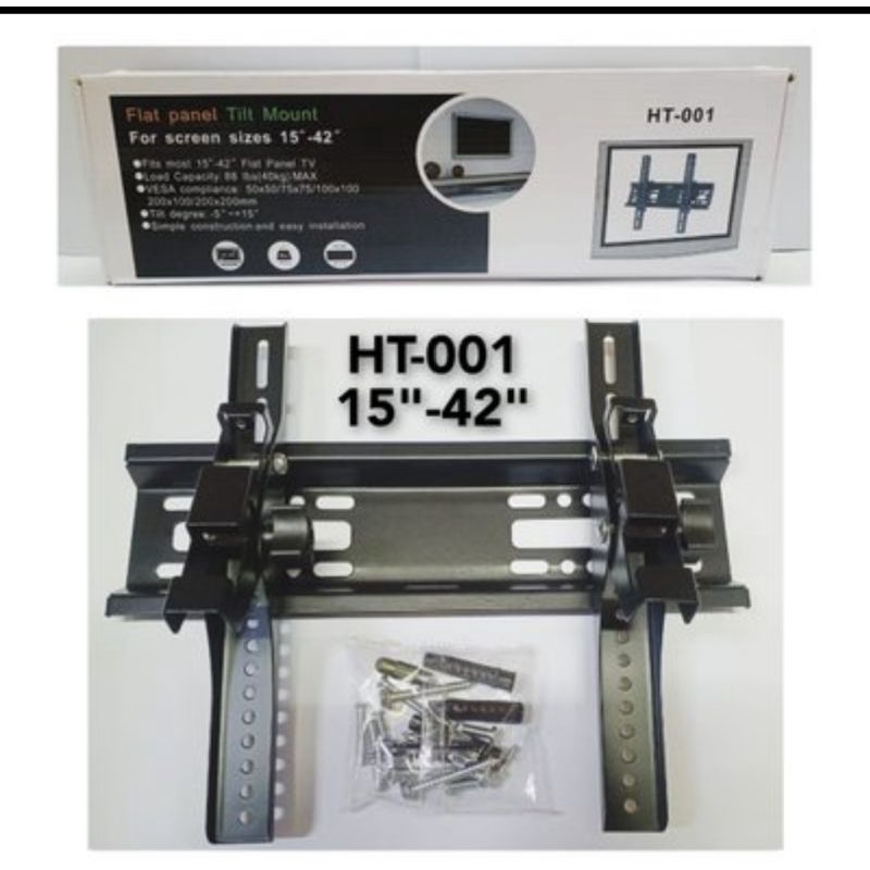Jual Bracket Universal HT-001 untuk TV 15"- 42"inch(khusus batam saja) | Shopee Indonesia
