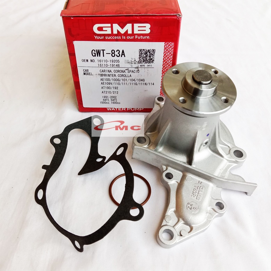 Jual Water Pump Pompa Air Soluna Corolla GMB GWT-83A | Shopee Indonesia