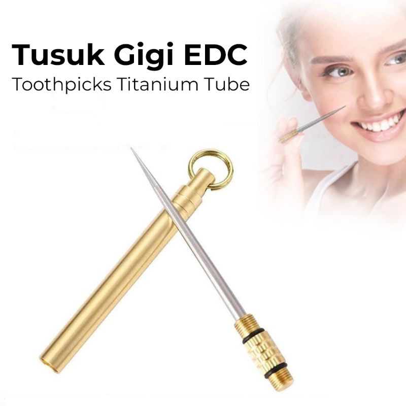 Jual Gantungan Kunci Tusuk Gigi Titanium / Perlengkapan Pancing ...