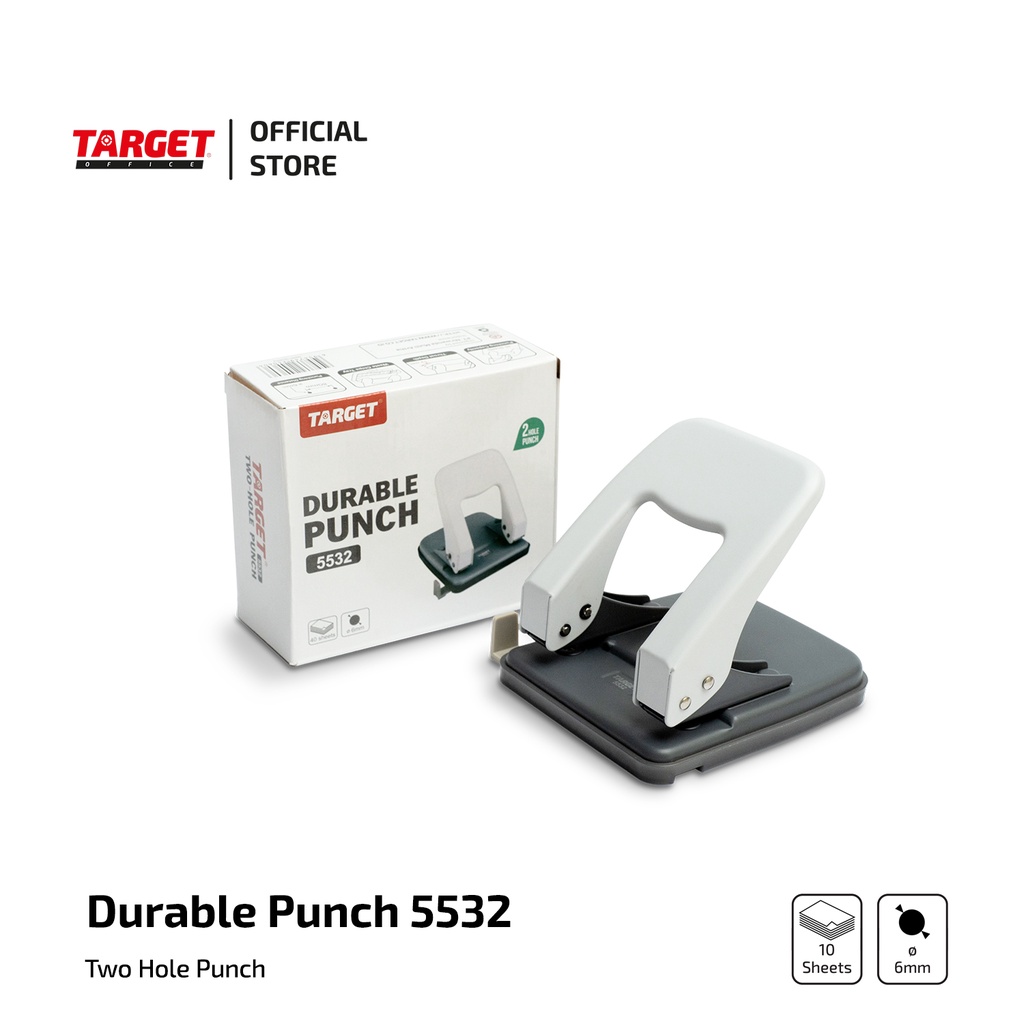 Jual Target - PUNCH 5532 ( durable punch ) / pembolong kertas | Shopee ...