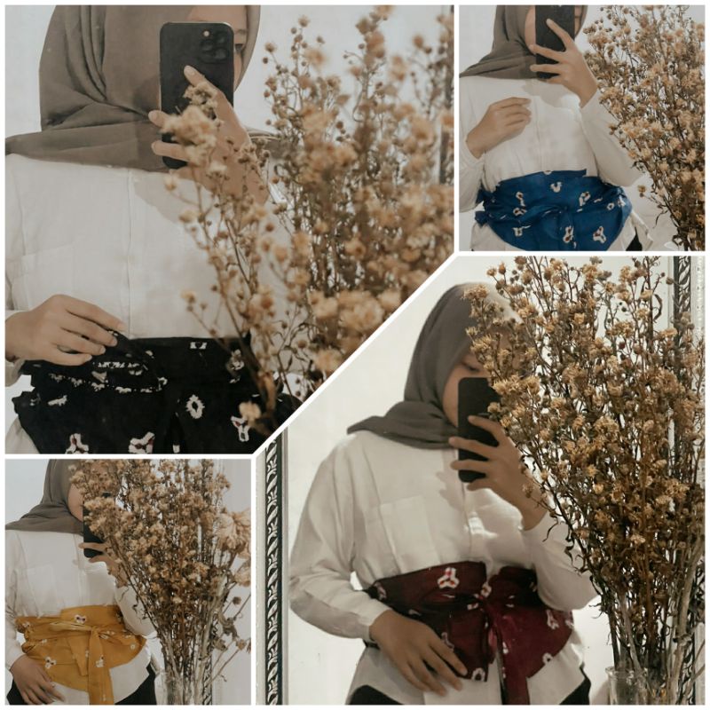 Jual OBI BELT BATIK JUMBO / IKAT PINGGANG JUMBO / BELT KEKINIAN ...