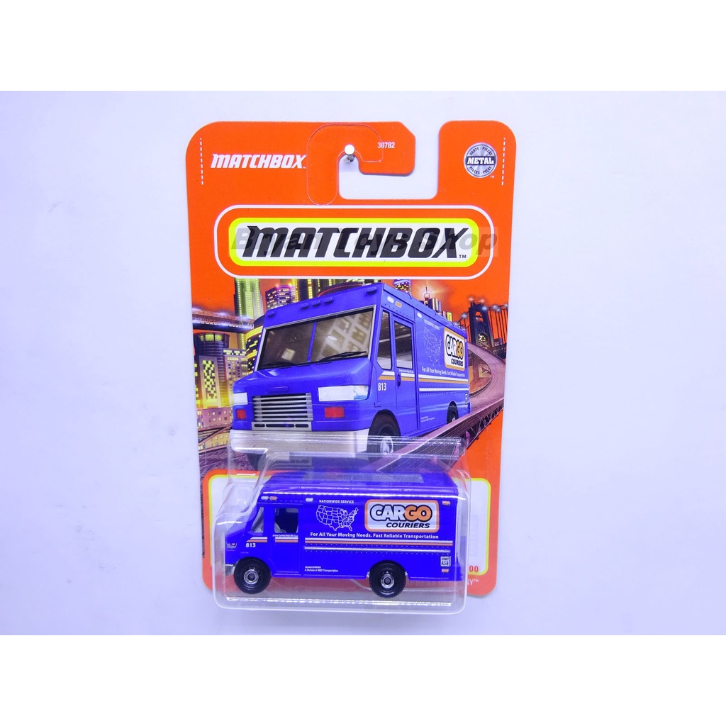 Jual Matchbox Express Delivery Biru Cargo Couriers | Shopee Indonesia