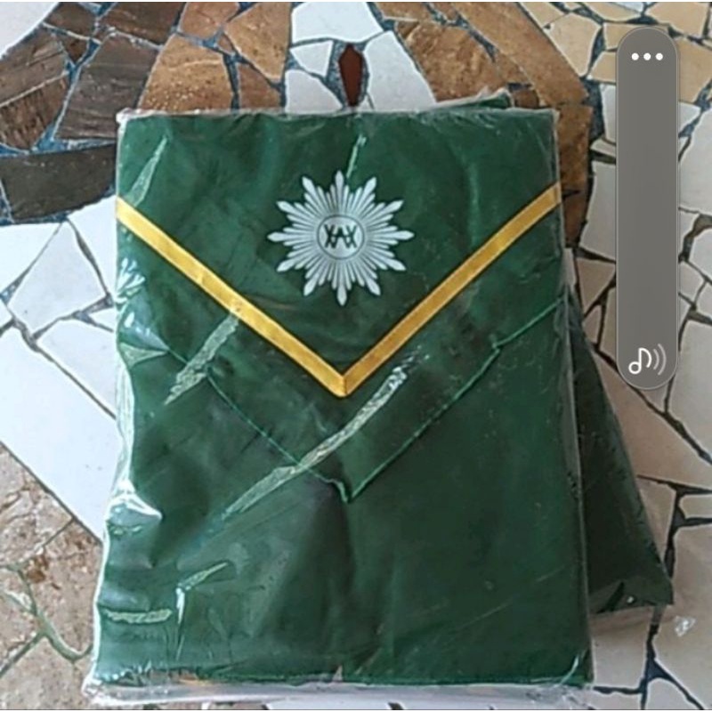 Jual Hasduk HW lis kuning 20 biji UK -+115cm sablon | Shopee Indonesia