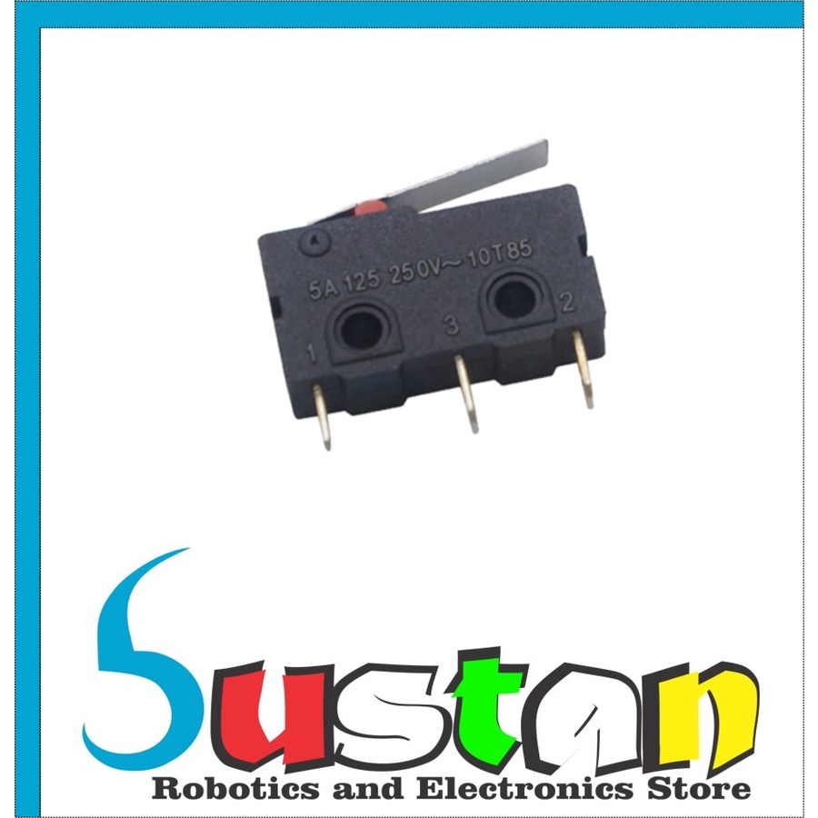 Jual KW11-3Z KW-11 JL026 Lever Arm SPDT Micro limit Switch kecil AC ...
