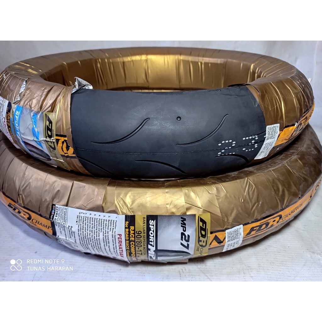Jual BAN FDR 90/80-14 SPORT MP 27 TL RACE COMPOUND | Shopee Indonesia