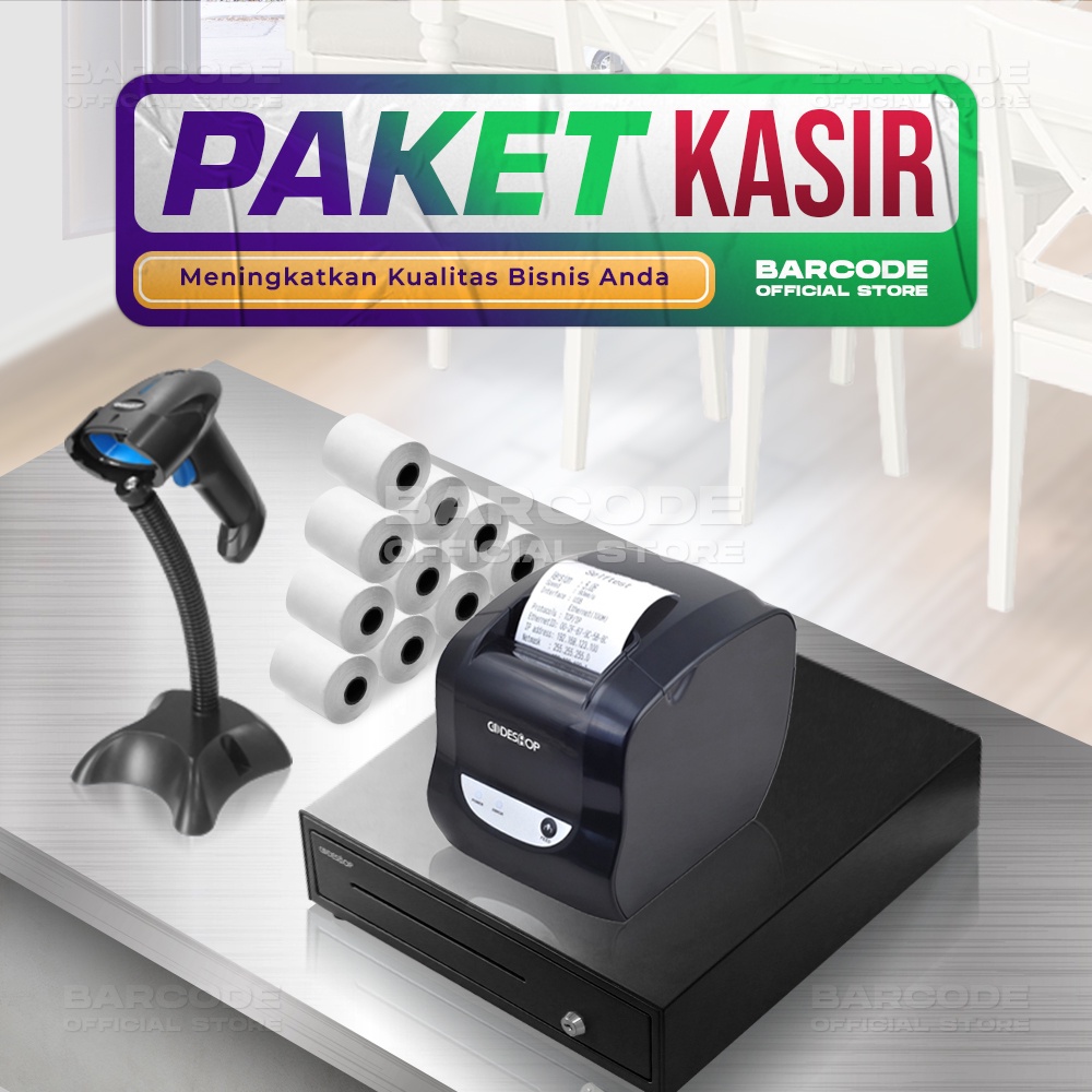 Jual Paket Kasir Codeshop CBT-58ii Printer Kasir Bluetooth + CD-207BT ...