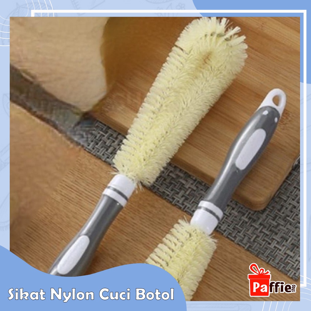 Jual Sikat Nylon Cuci Botol Susu Sabut Gagang Panjang Perlengkapan Bayi ...