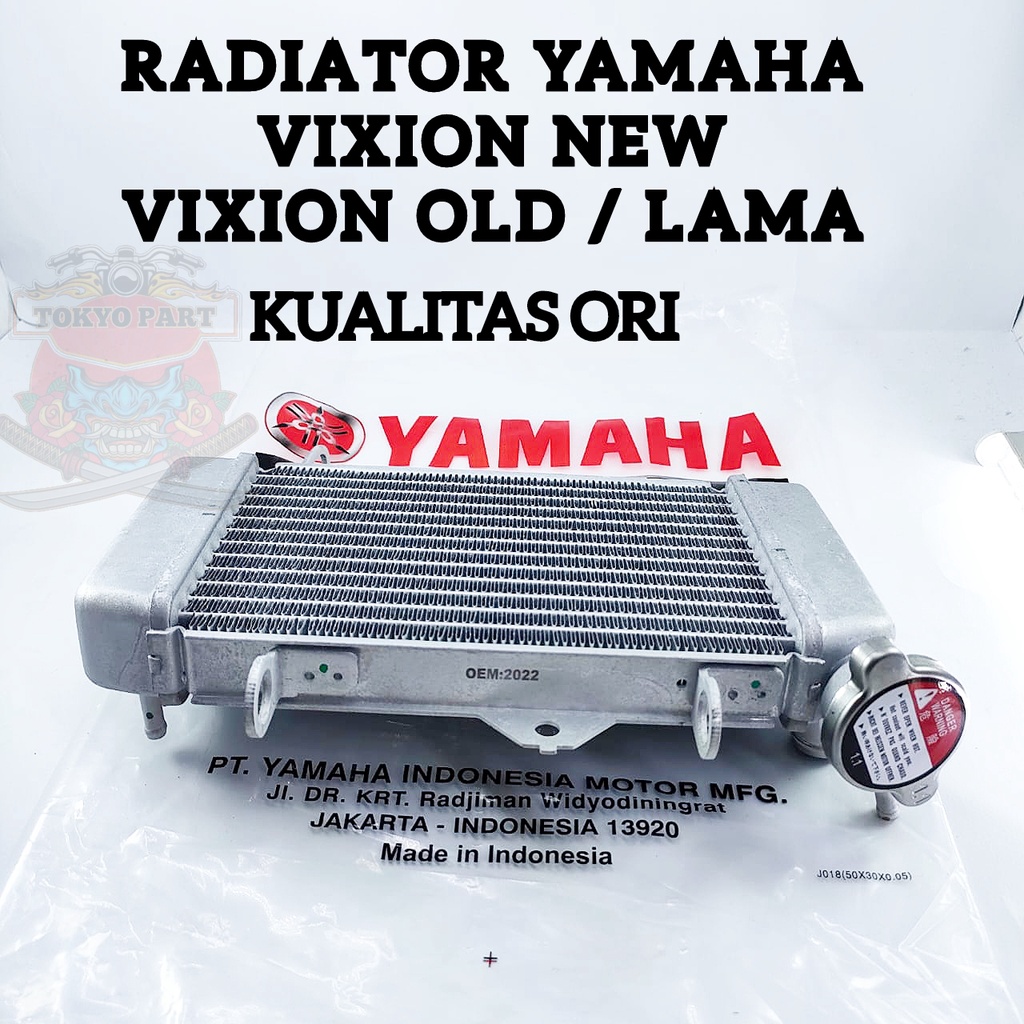 Jual RADIATOR YAMAHA VIXION NEW, VIXION OLD / VIXION LAMA , XABRE 3CI ...