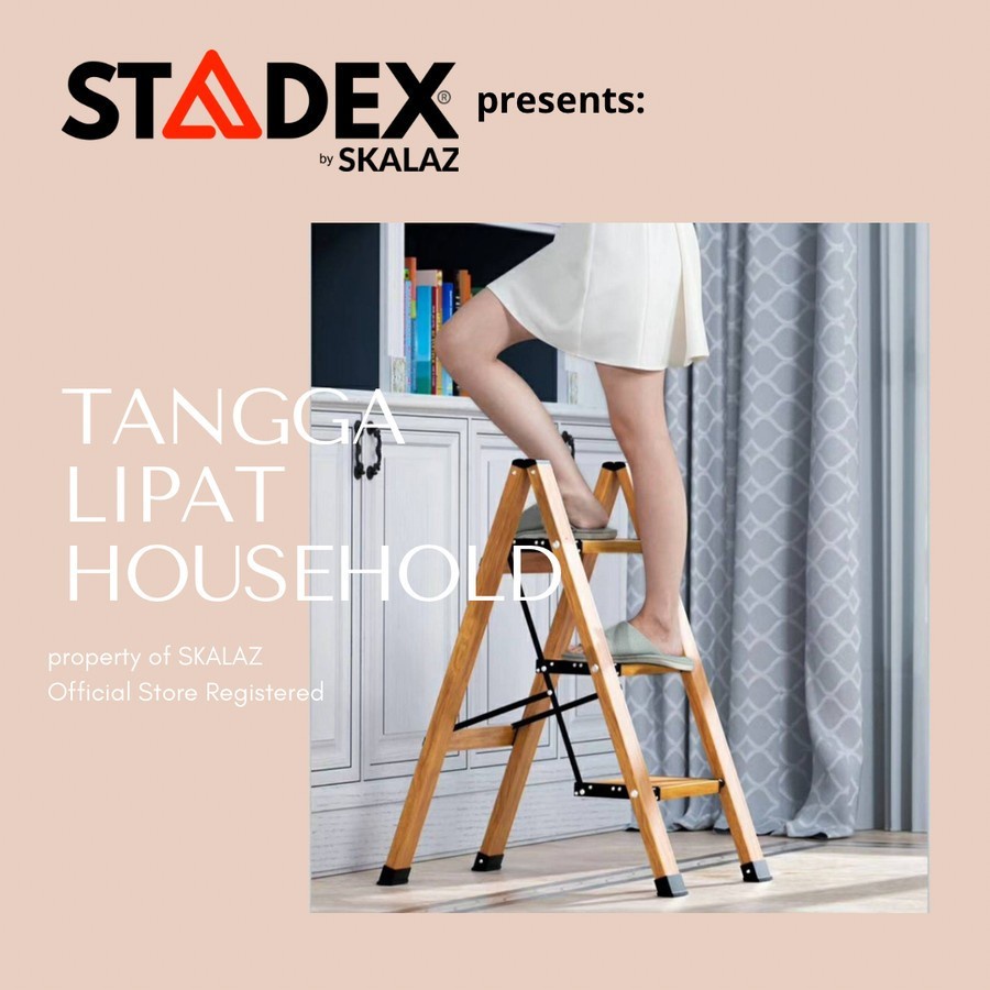 Jual TANGGA LIPAT 3 STEP STADEX TINGGI 70 CM | Shopee Indonesia