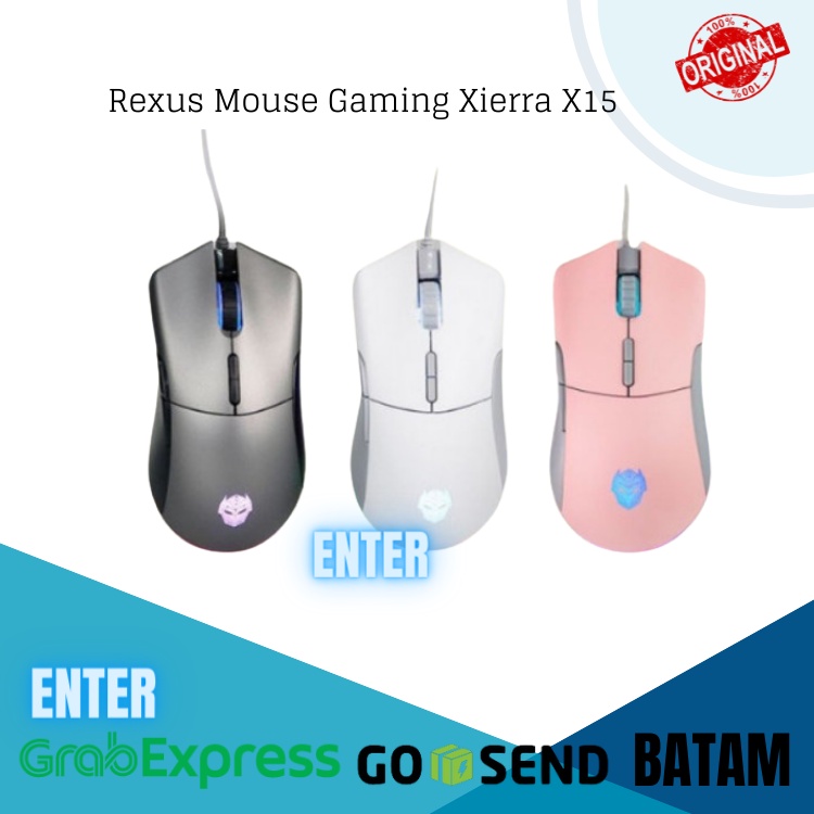 Jual Rexus Mouse Gaming Xierra X15 | Shopee Indonesia