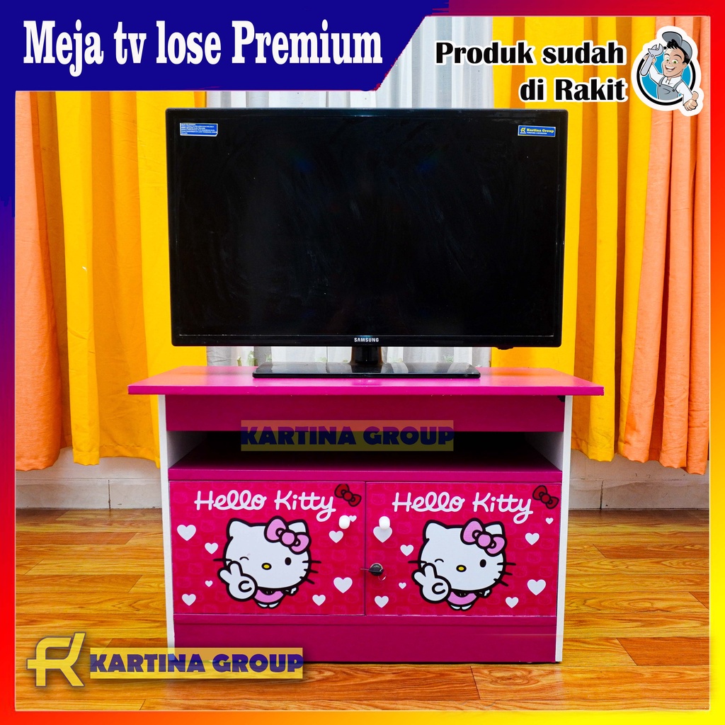 Jual Meja tv Led / Tabung 32 inch Lose premium Karakter Modern kekinian ...